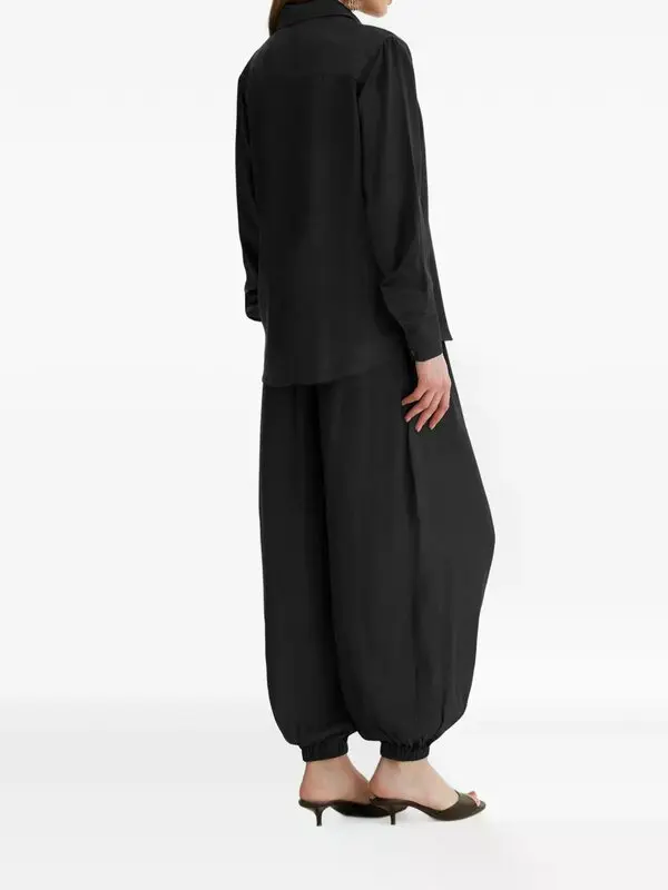 FRAMBOISE Zayd Silk Trousers