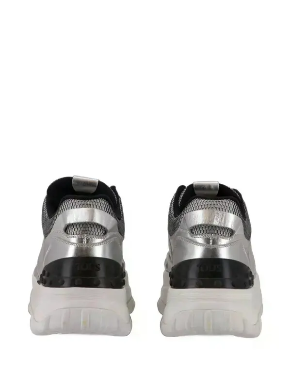 TOD'S Perforated Panelled Chunky Sole Sneakers