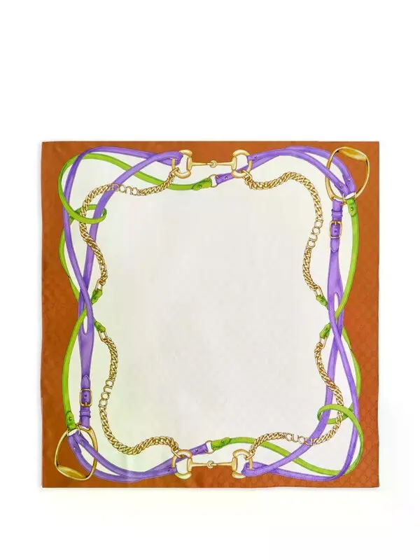Gucci Chain-print Scarf