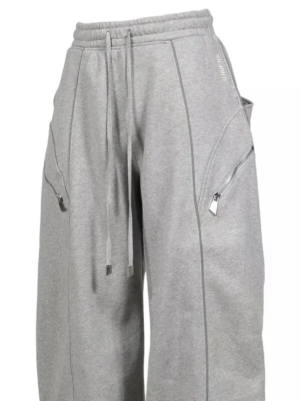 Attico Zip-detail Track Pants