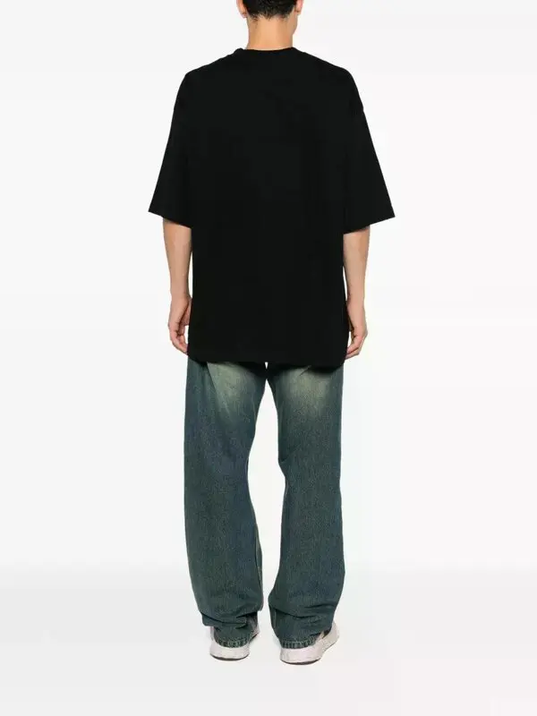 Mihara Yasuhiro Leon-print T-shirt