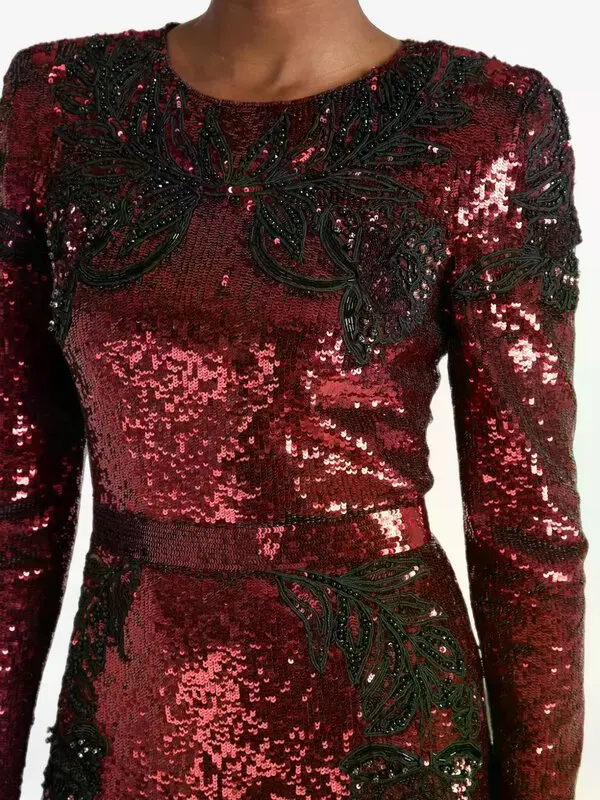 TEMPERLEY LONDON Sequin-embellished Maxi Gown