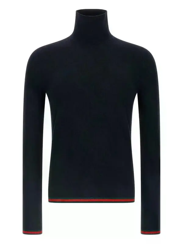 Gucci Striped Turtleneck Jumper