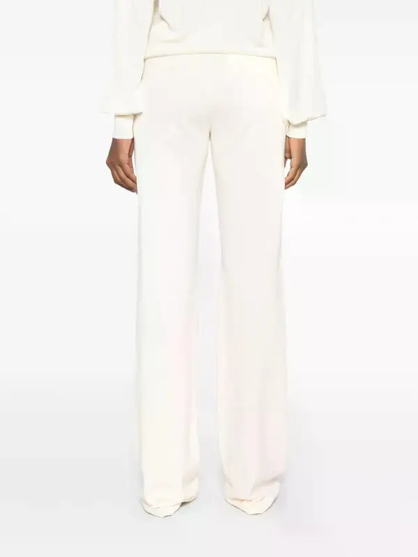 Balenciaga Embroidered-logo Low-waist Track Pants