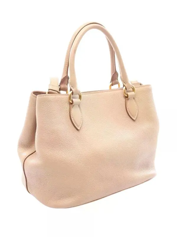Prada Vitello Phenix Open Convertible Tote Satchel