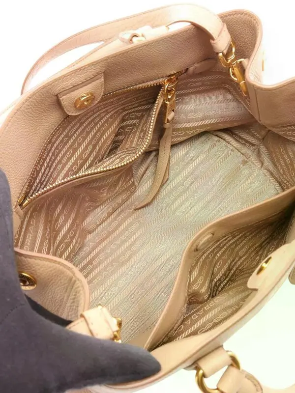 Prada Vitello Phenix Open Convertible Tote Satchel
