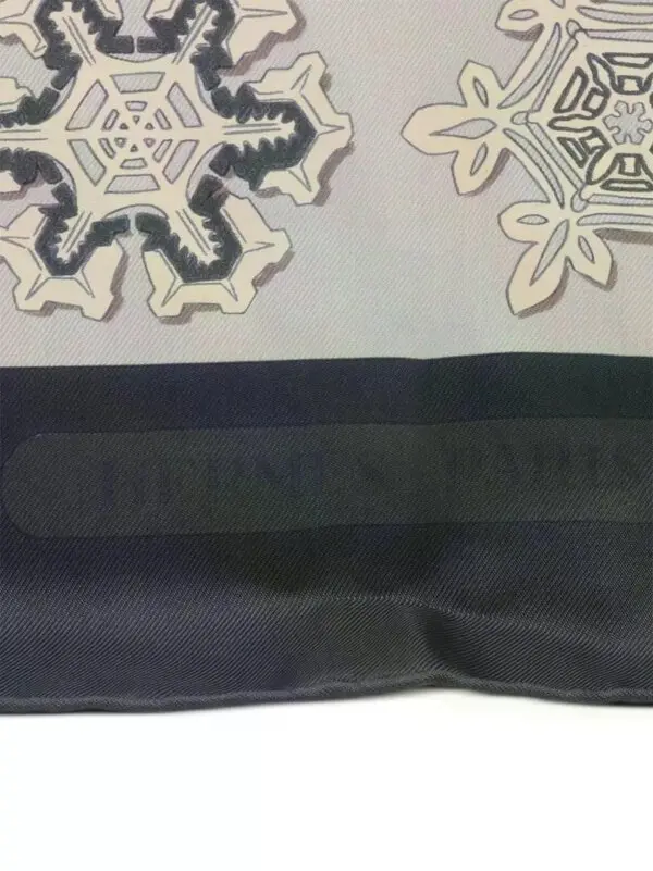 Hermès 2000s Winter Fires Scarf