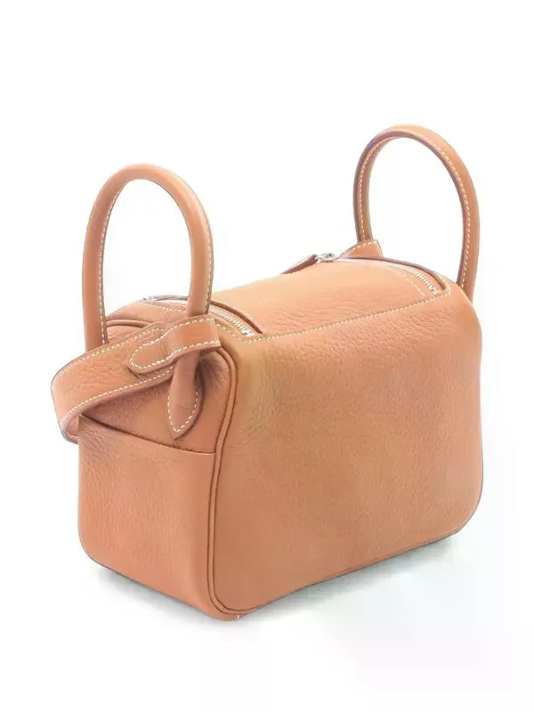 Hermès 2024 Mini Lindy Leather Shoulder Bag