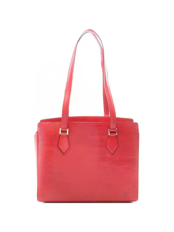 LOUIS VUITTON Epi Leather Shoulder Bag - Red