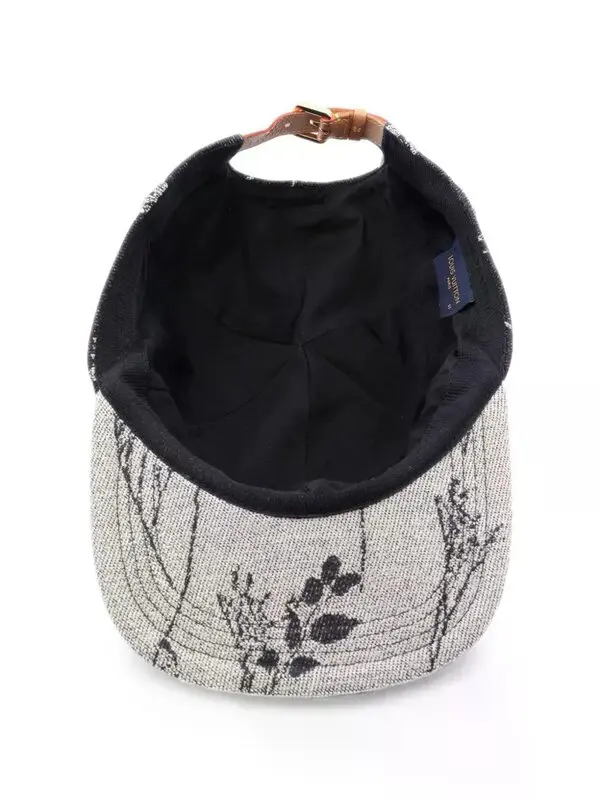 LOUIS VUITTON 2020 Easy Fit Flower Logo Plaque Hat