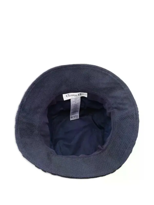 Dior 2010s D-bobby Macrocannage Bucket Hat