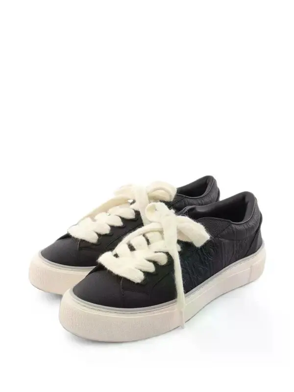 Dior Embossed Leather Low-top Sneakers