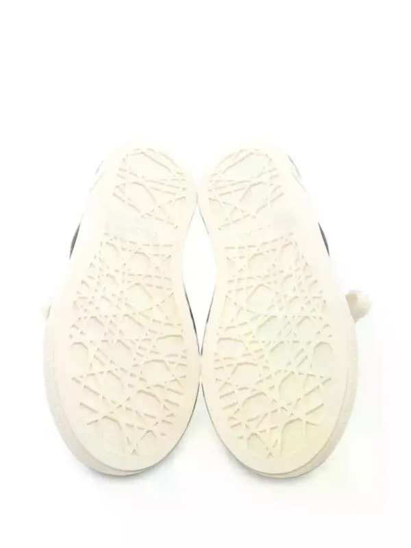 Dior Embossed Leather Low-top Sneakers