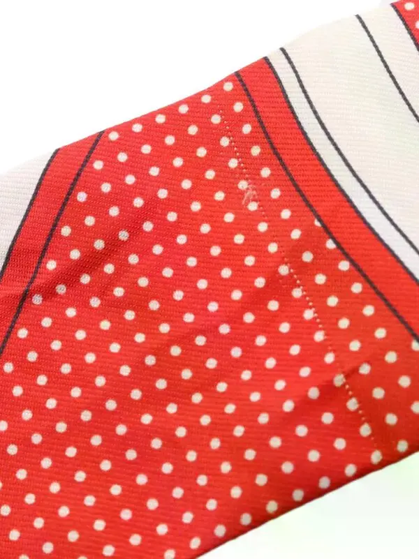 Hermès 2000s Washington's Carriage Ribbon Scarf