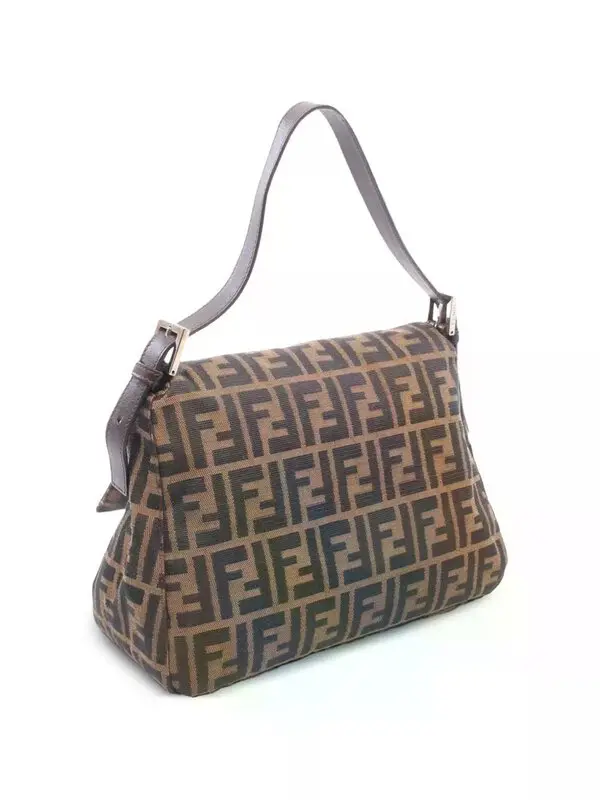 Fendi Mamma Baguette Zucca Shoulder Bag