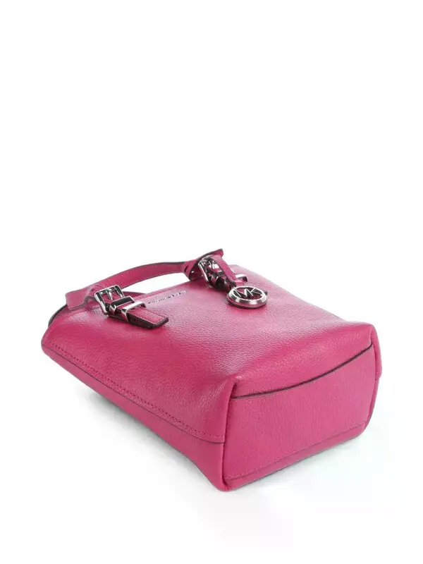 Michael Kors Leather Tote Bag With Buckle Detail