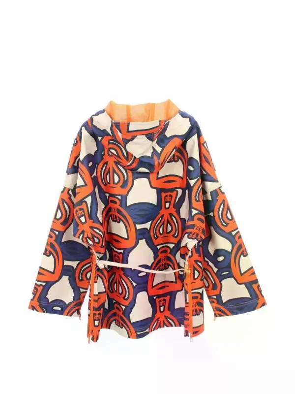 Hermès Fantaisie D'etriers Hooded Jacket