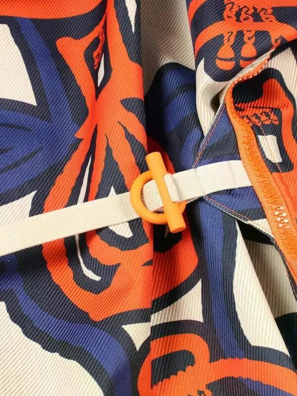 Hermès Fantaisie D'etriers Hooded Jacket