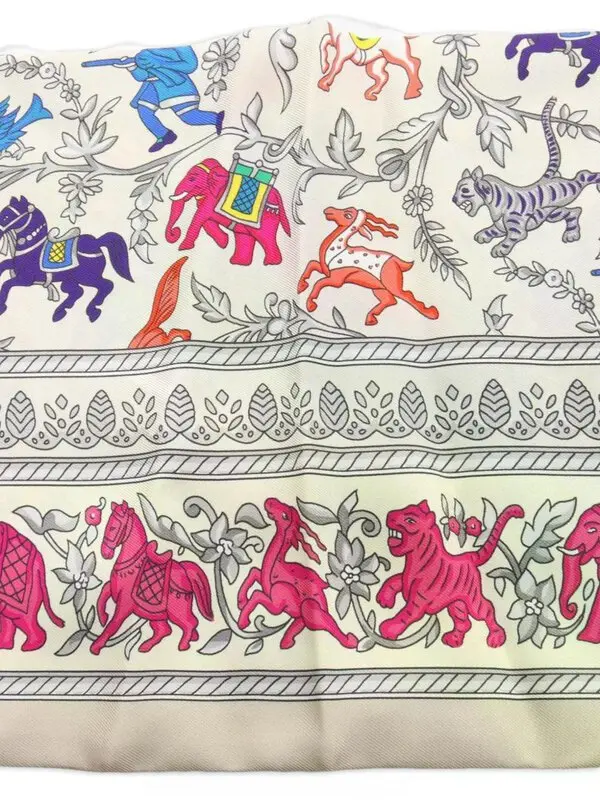 Hermès 2010s Chasse En Inde Scarf