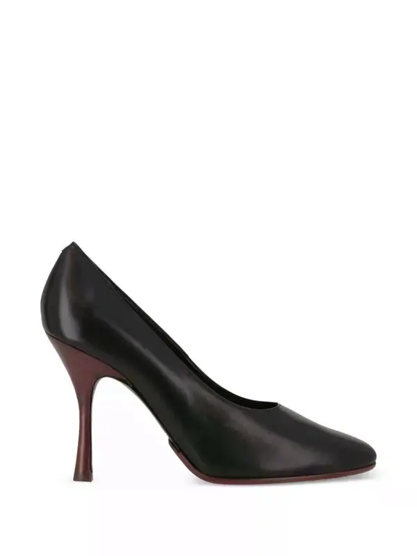 TOD'S Pointed-toe Leather Pumps - Black