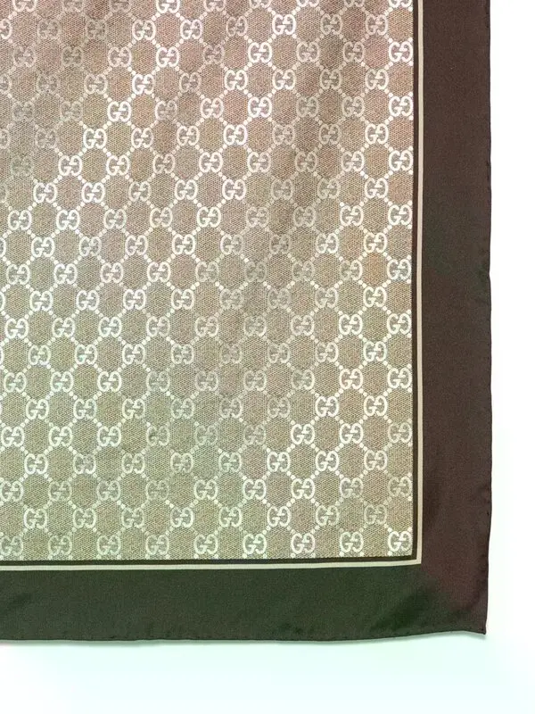 Gucci Gg Supreme Laminated Scarf