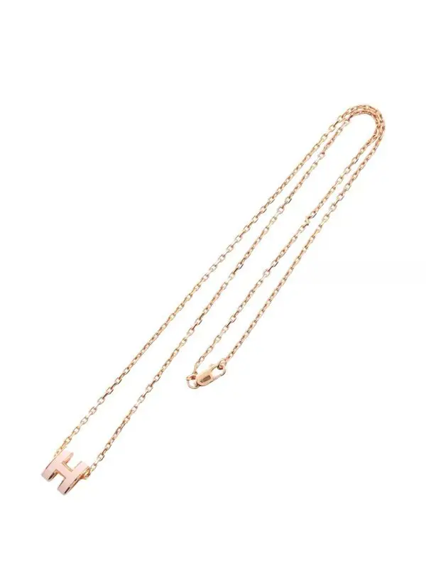 Hermès Mini Pop H Necklace - Gold