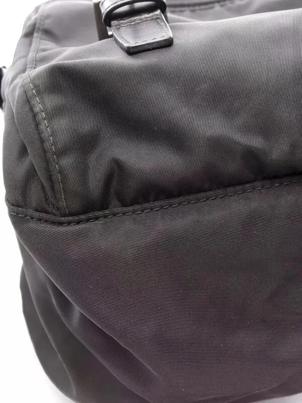 Prada 2000s Vela Buckle Messenger Bag