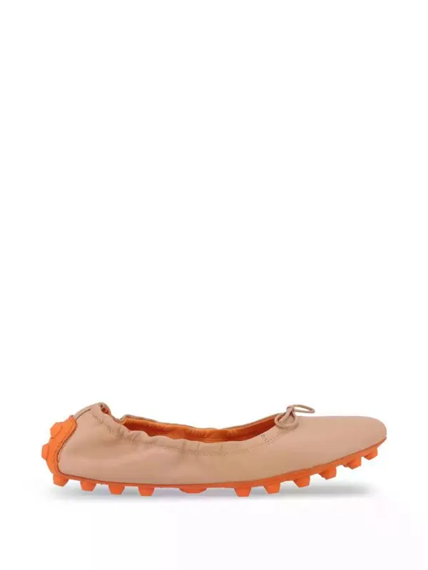 TOD'S Gommini Ballet Flats - Neutrals