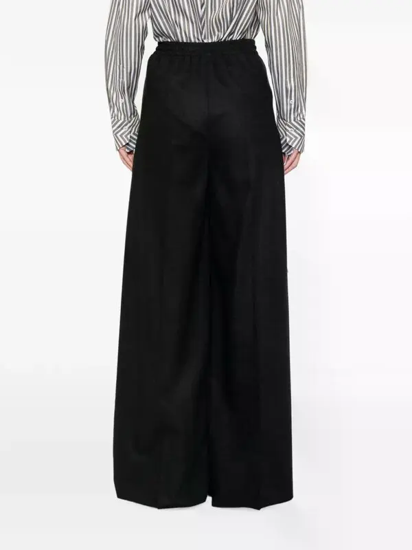 Max Mara Wide Leg Drawstring Trousers