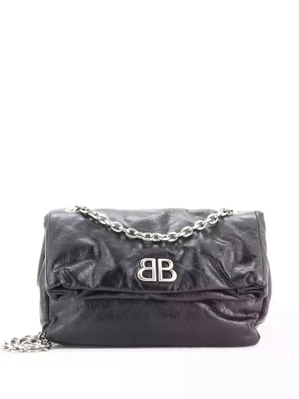 Balenciaga Monaco Chain Flap Small Shoulder Bag