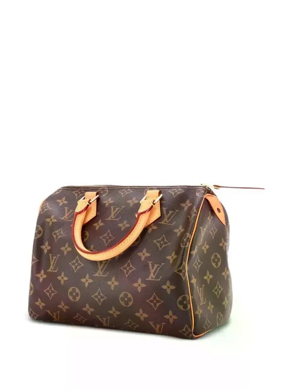 LOUIS VUITTON Speedy Monogram Canvas Satchel