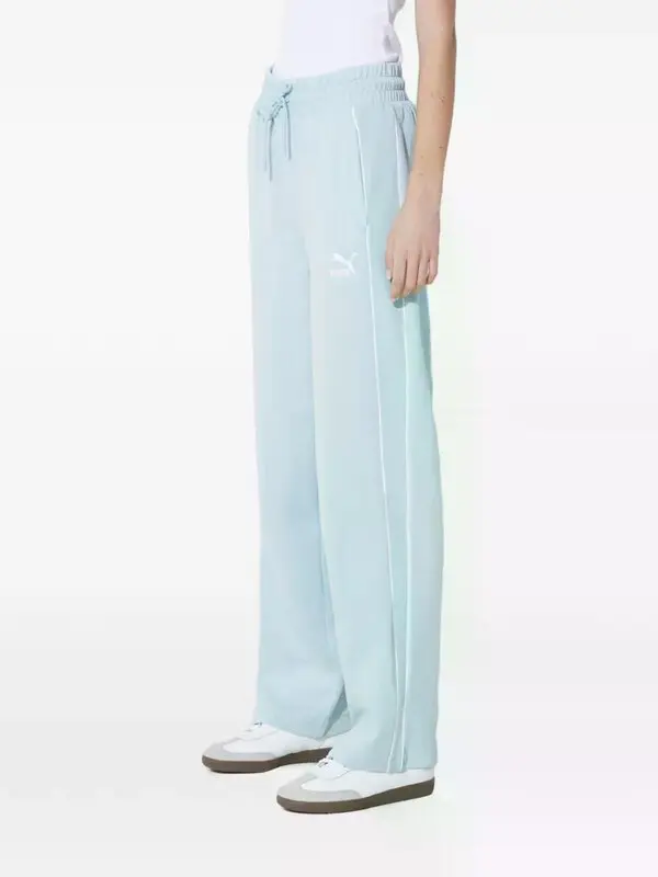 PUMA Logo Embroidered Side Stripe Track Pants