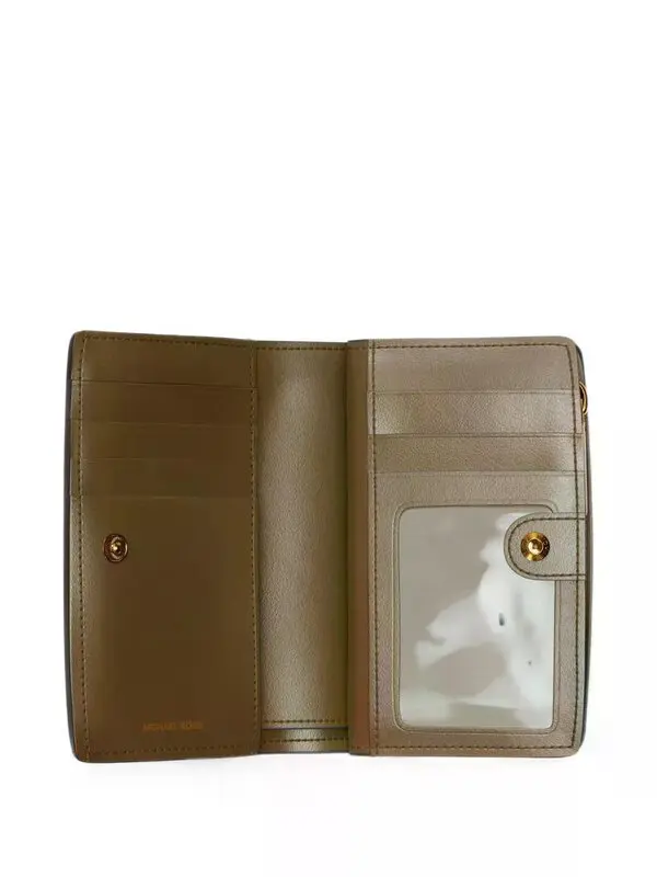 Michael Kors Logo-embossed Leather Wallet