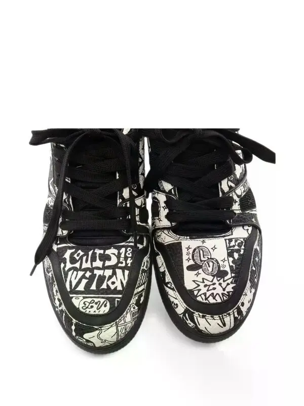 LOUIS VUITTON 2022 Trainer Line Low-top Sneakers