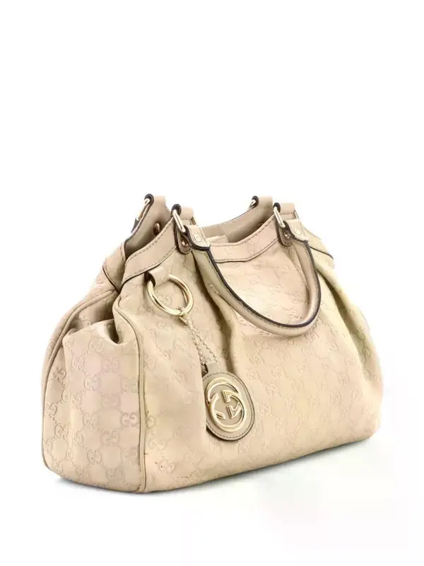Gucci Sukey Sima Leather Medium Tote Bag