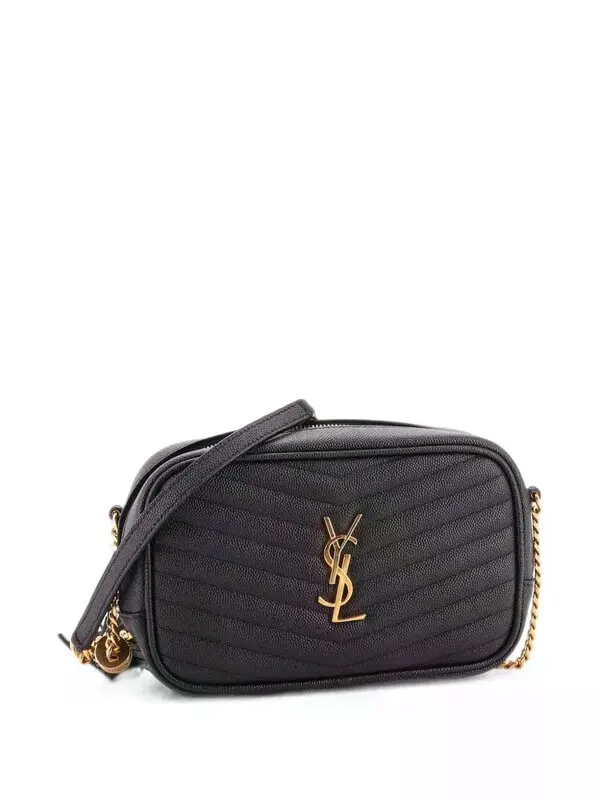 Saint Laurent Lou Camera Bag Matelassé Chevron Leather Mini Crossbody Bag