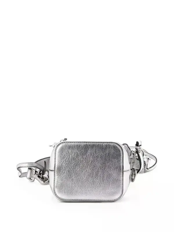 Fendi Mon Tresor Sequin Zucca Embroidered Pvc Mini Bucket Bag