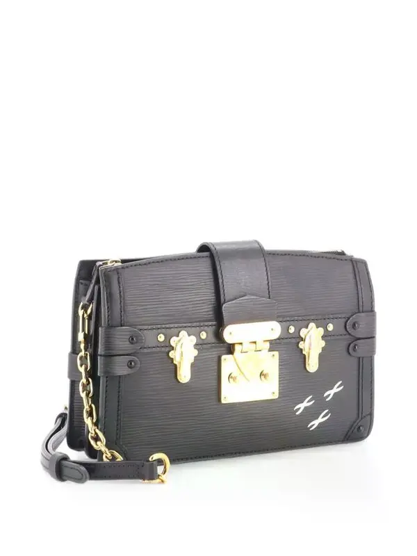 LOUIS VUITTON Epi Leather Trunk Clutch Crossbody Bag