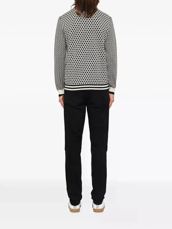 Kenzo Fair Isle Intarsia-knit Sweatshirt