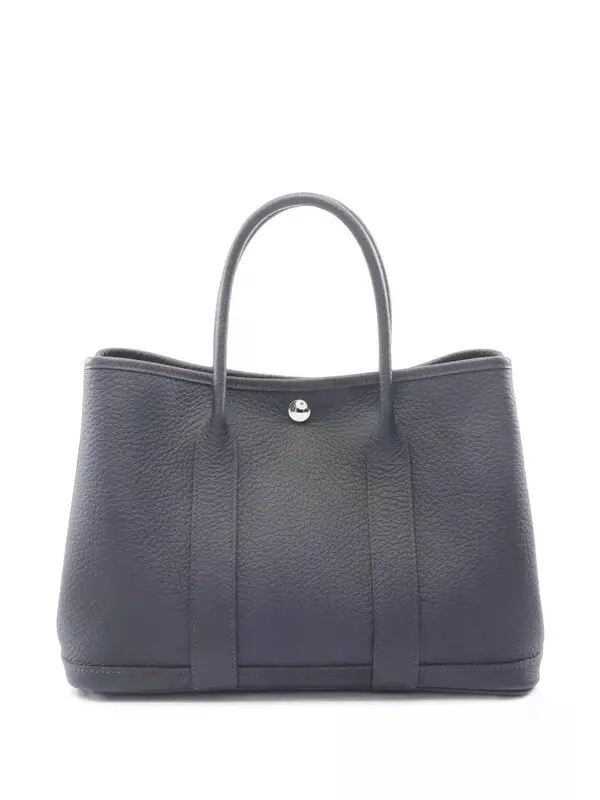 Hermès 2020 Tpm Garden Party Tote Bag - Blue