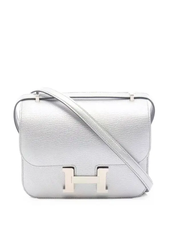 Hermès Constance 2026 Mini Shoulder Bag - Silver