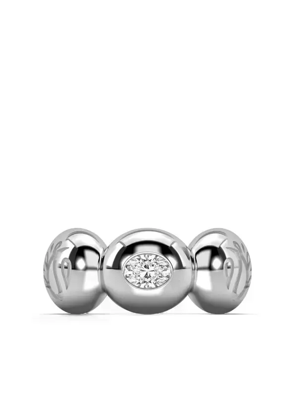 SOLO FOR DIAMONDS Soul Diamond Ring - Silver