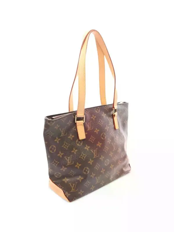 LOUIS VUITTON Monogram Canvas Cabas Piano Tote Bag - Brown