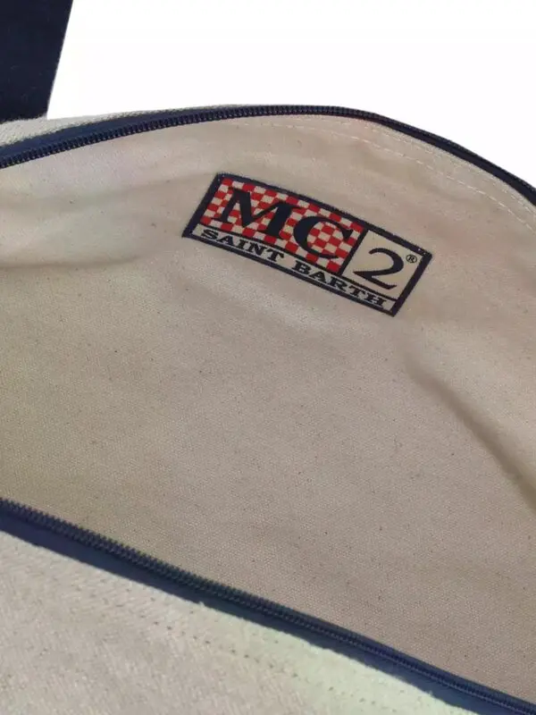 MC2 SAINT BARTH Round Jetleg Embroidered Logo Travel Bag
