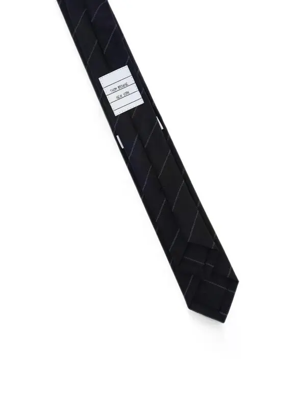 Thom Browne Rwb Stripe Neck Tie - Blue