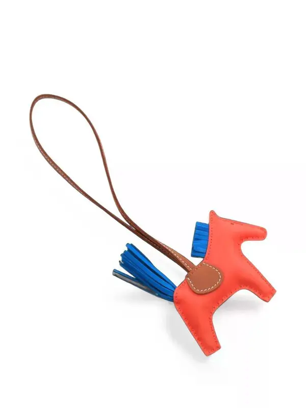 Hermès 2022 Pm Rodeo Bag Charm - Red