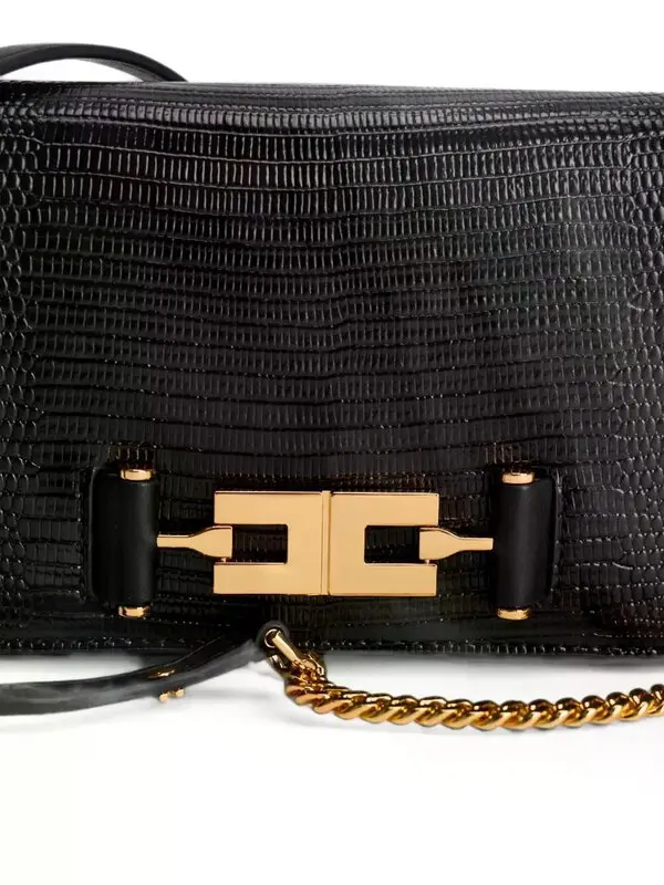 Elisabetta Franchi Logo Plaque Cross Body Bag
