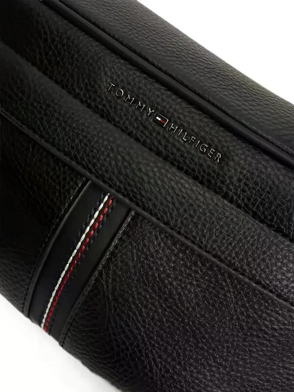Tommy Hilfiger Logo Lettering Pebbled Belt Bag