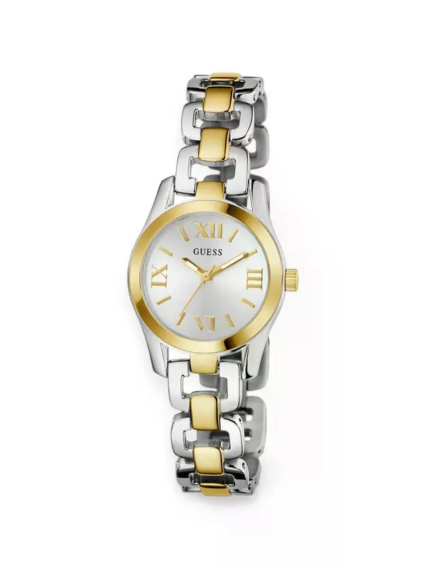 Guess Two-tone Roman Numeral 28mm Watch