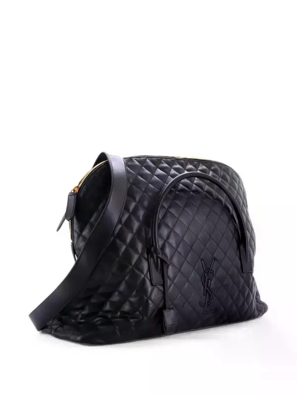 Saint Laurent Quilted Leather Travel Bag